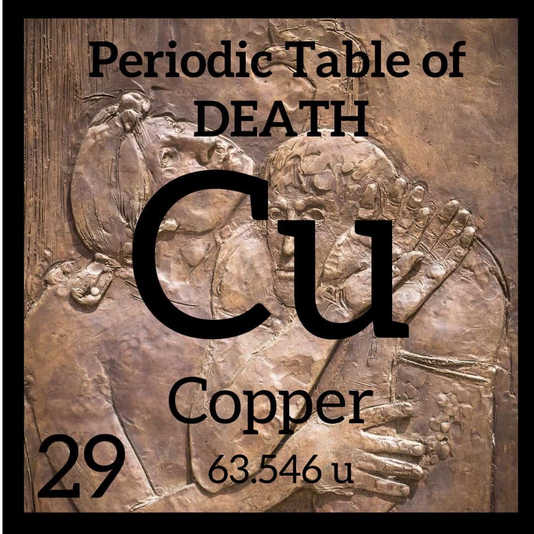 Copper, Badges, and the Periodic Table of DEATH and Mystery - Carol Potenza
